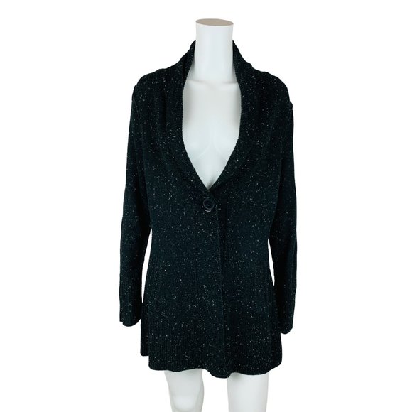 Carroll Reed | Sweaters | Carroll Reed Cardigan Womens X Black Multi ...